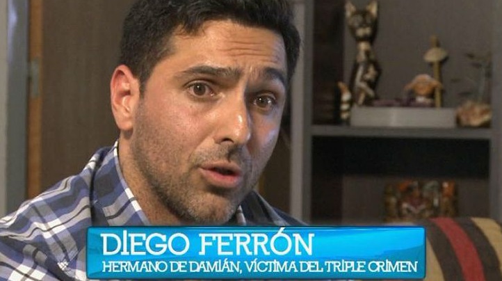 El ejemplo de Diego Ferrón, hermano de una de las víctimas del triple crimen de Gral. Rodríguez ...